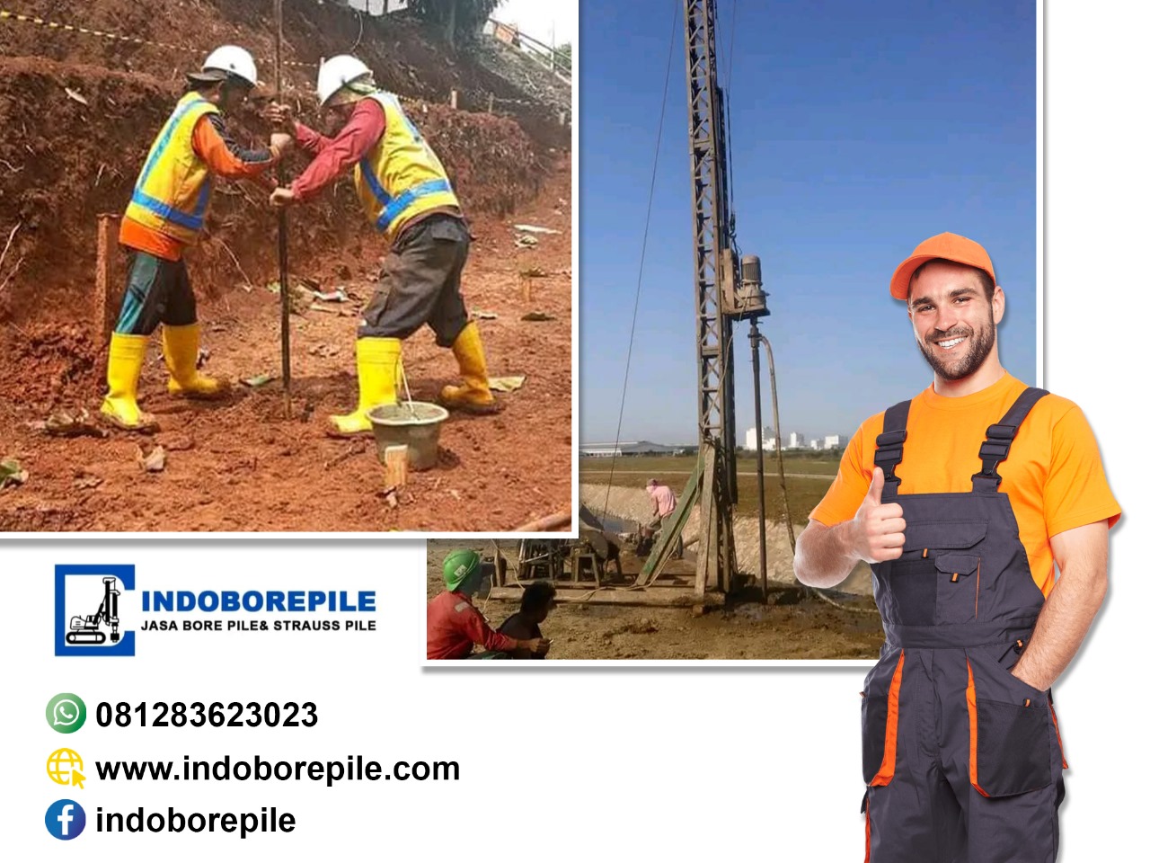 Jasa Strauss Pile Bogor – Murah, Profesional & Bergaransi - Jasa bore pile